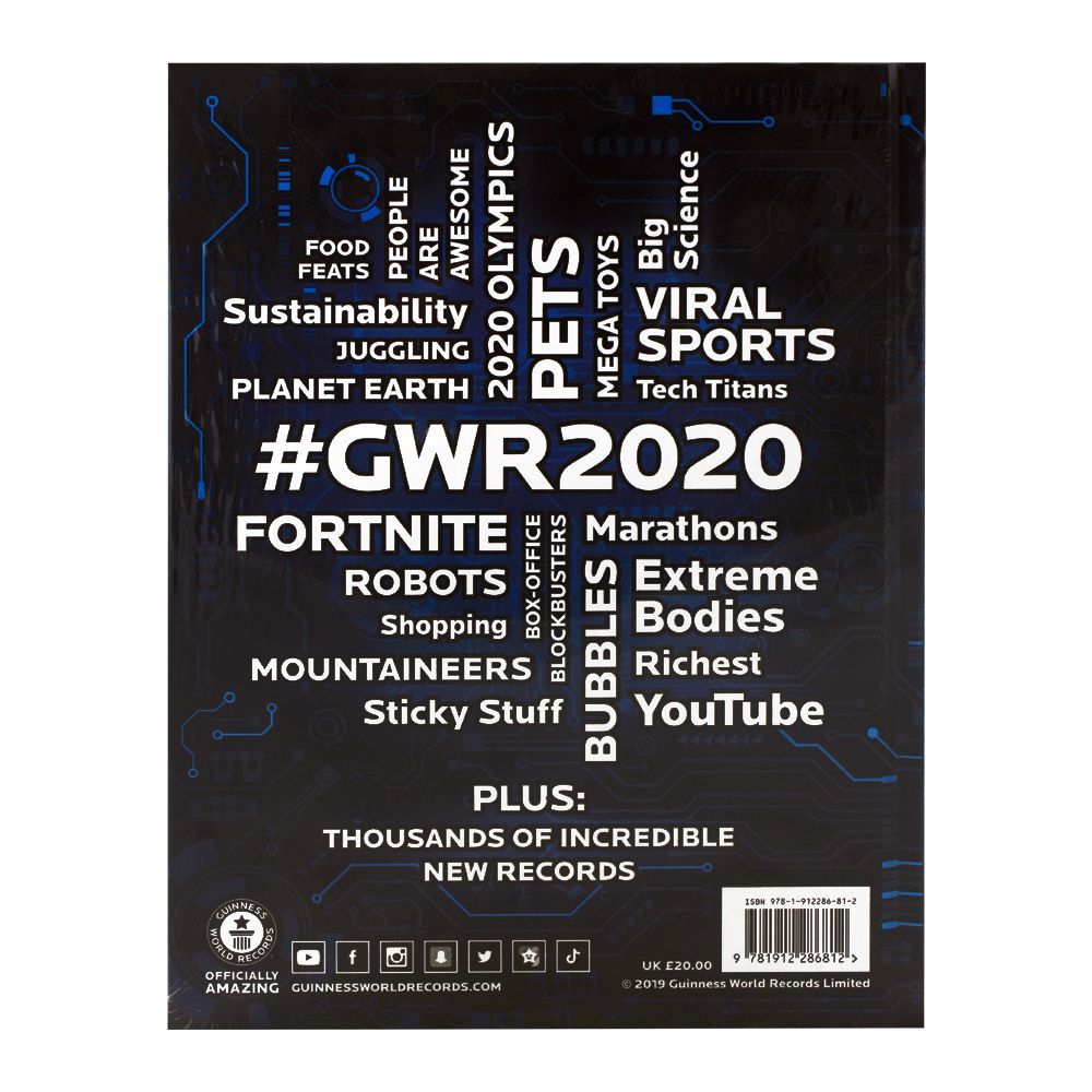 Purchase Guinness World Records Book 2020 Online at Best Price in ...