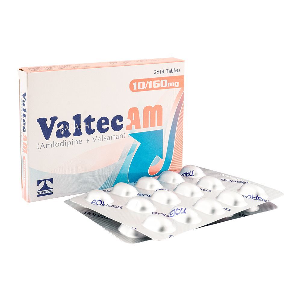 Order Tabros Pharma Valtec-AM Tablet, 10/160mg, 28-Pack Online at Best ...
