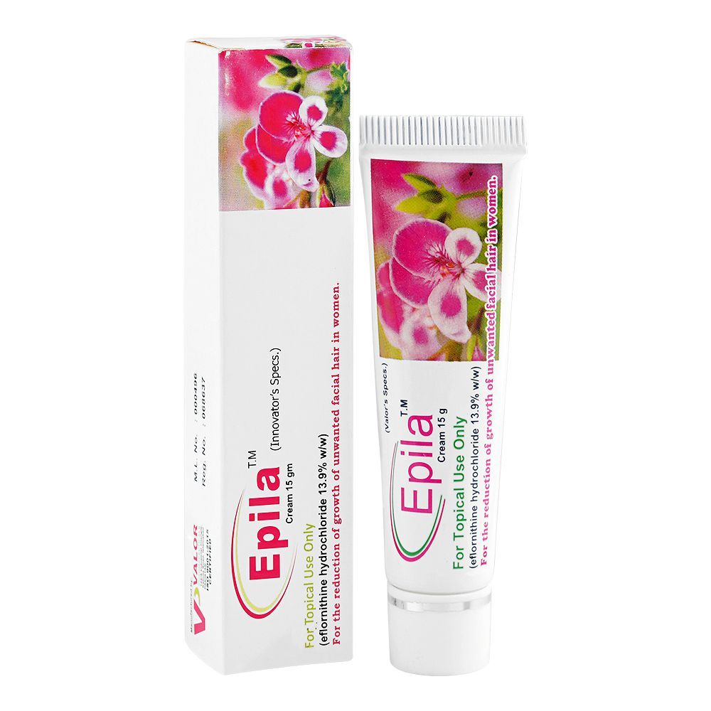 Valor Pharmaceuticals Epila Cream, 15g