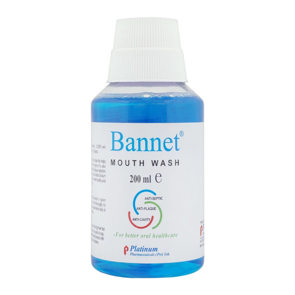Order Bannet Mouthwash, 200ml Online at Best Price in Pakistan - Naheed.pk