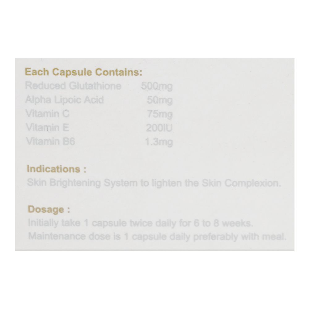Maxitech Gluta Max Capsules, 500mg, 30-Pack