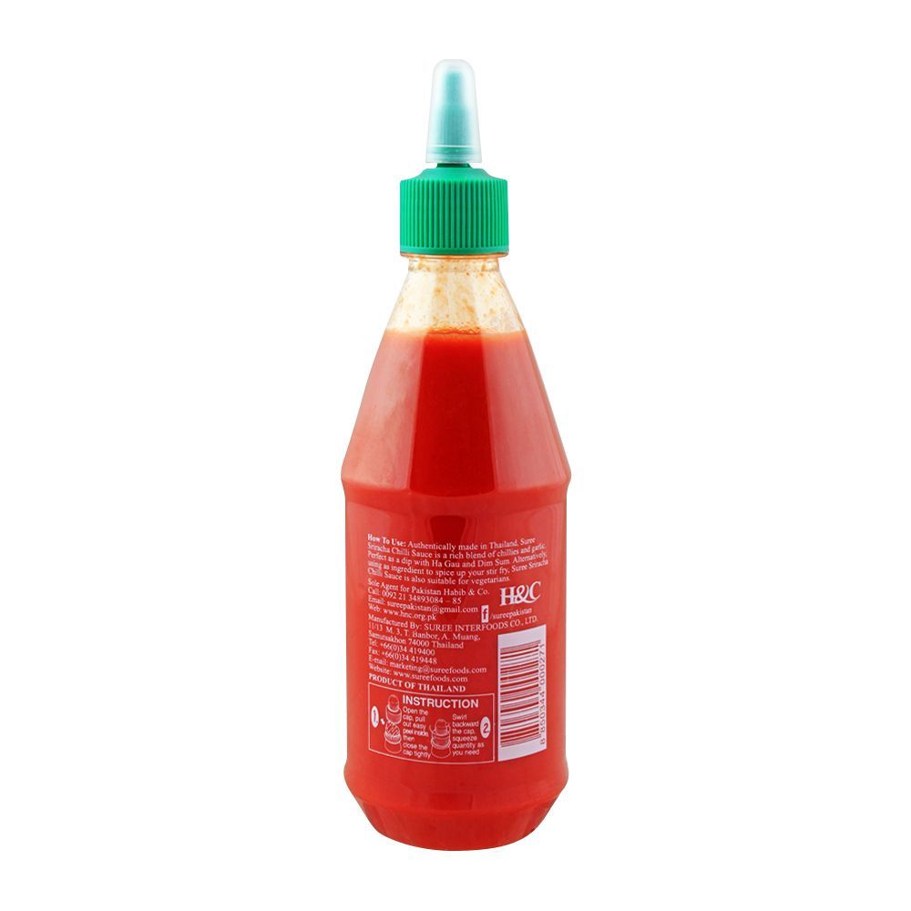 Buy Suree Sriracha Chilli Sauce, Extra Hot, 435ml Online at Special ...