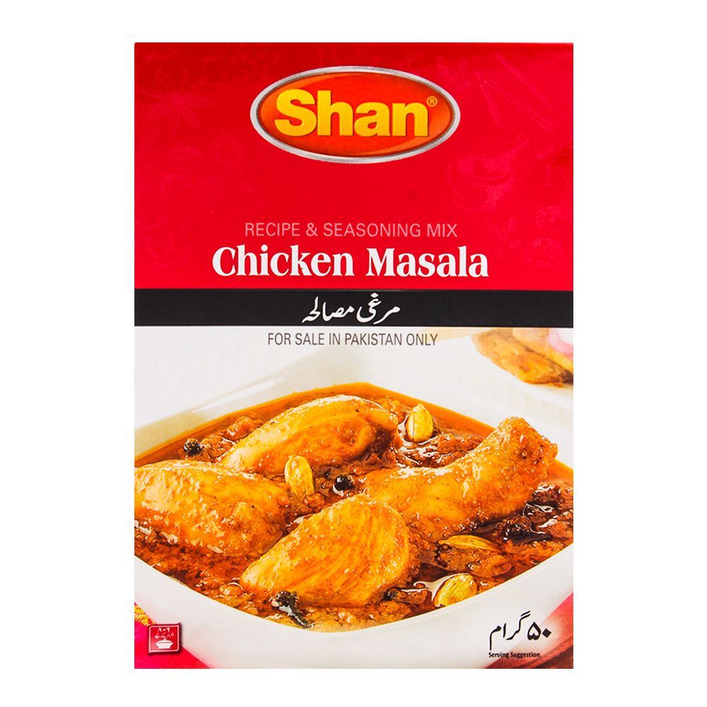Order Shan Chicken Masala Recipe Masala 50gm Online at Best Price in ...