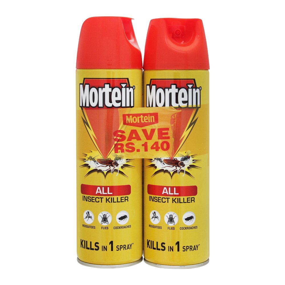 Order Mortein All Insect Killer Spray, 2x375ml, Save Rs. 25 Online at ...