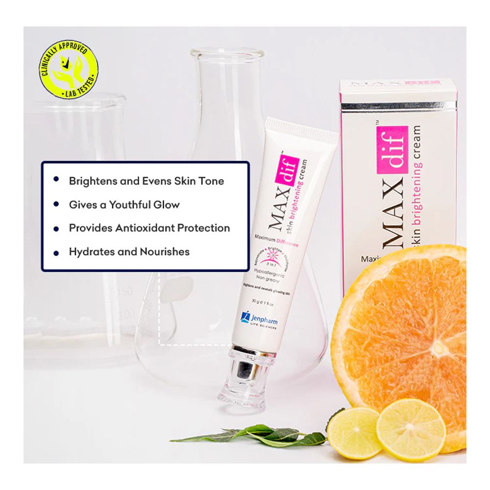 Buy Jen Pharm Maxdif Skin Brightening Cream, 40g Online at Special ...
