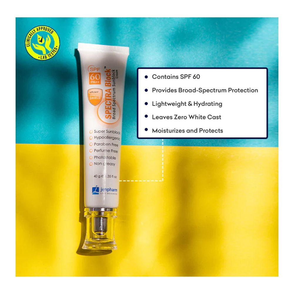 Purchase Jen Pharm Spectra Block SPF-60, 40g Online at Special Price in ...