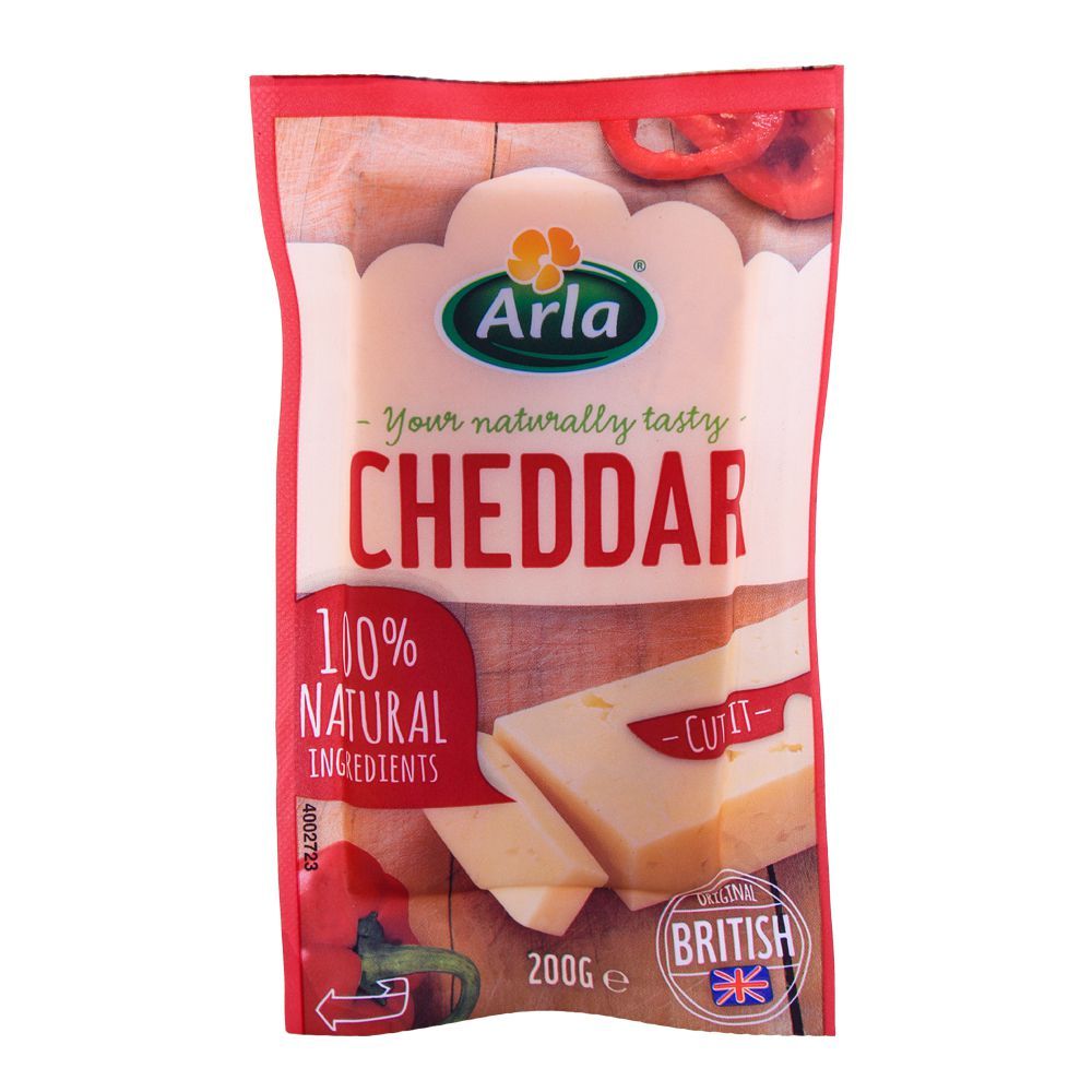 Buy Arla Cheddar Cheese 200g Online at Best Price in Pakistan - Naheed.pk