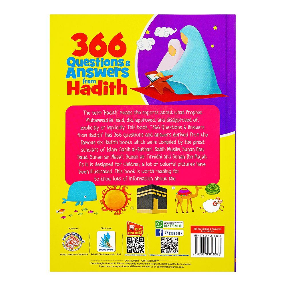 Purchase 366 Questions and Answers From The Hadiths - Islamic Book For ...