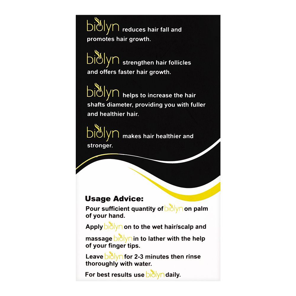 Buy Biolyn Anti Hair Fall Shampoo, Reduces Hair Fall, 150ml Online at ...
