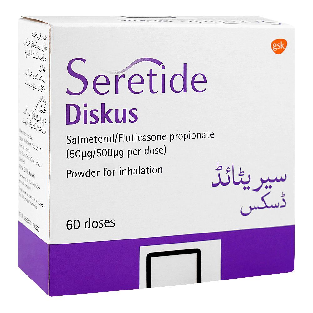 GSK Seretide Diskus, 50/500mg, 60-Doses