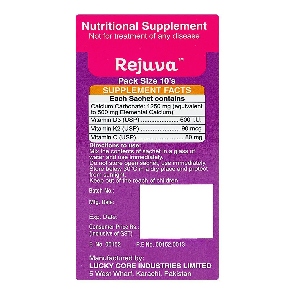 LCI Pharma Rejuva Sachets, 10-Pack