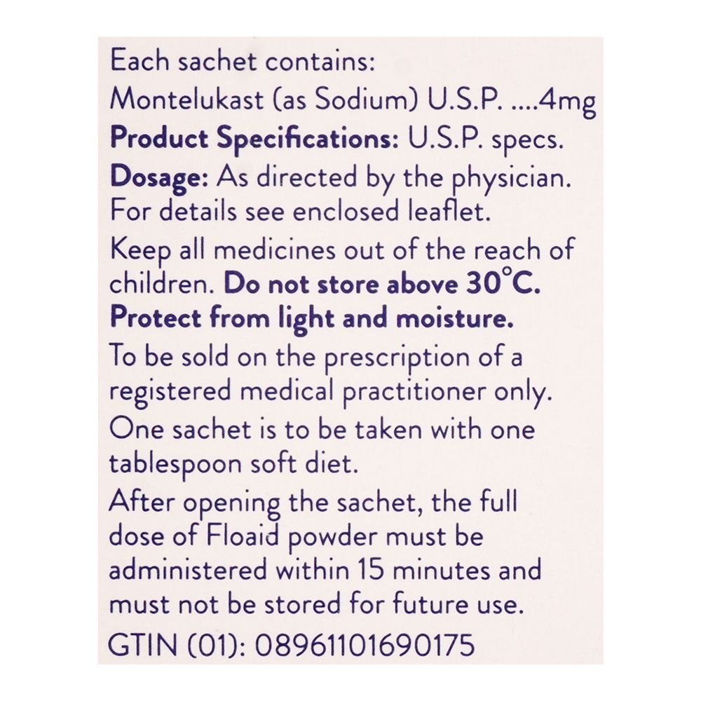 Buy Abbott Floaid Sachet, 4mg, 14-Pack Online at Best Price in Pakistan ...