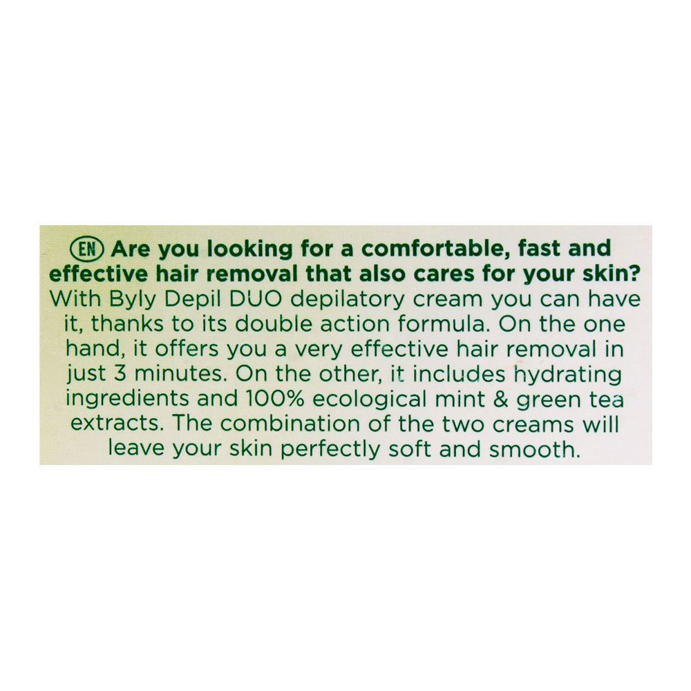 Order Byly Depil Effective & Natural Duo Double Action Hair Removing ...
