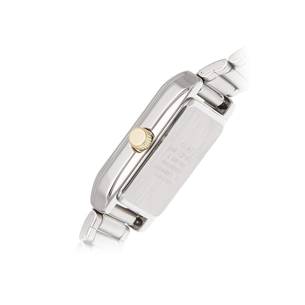 Purchase Casio Enticer Women's Silver Rectangle Dial Stainless Steel ...