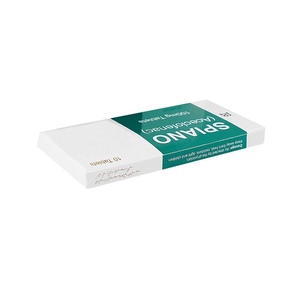 Spiano 100mg, Strip (10 Tablets)