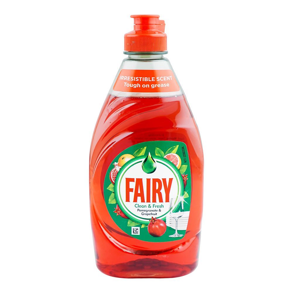 Fairy Clean & Fresh Dishwash Liquid, Pomegranate & Grapefruit, 320ml