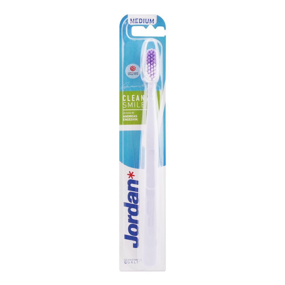Order Jordan Clean Smile Toothbrush Medium, 10253 Online at Best Price ...