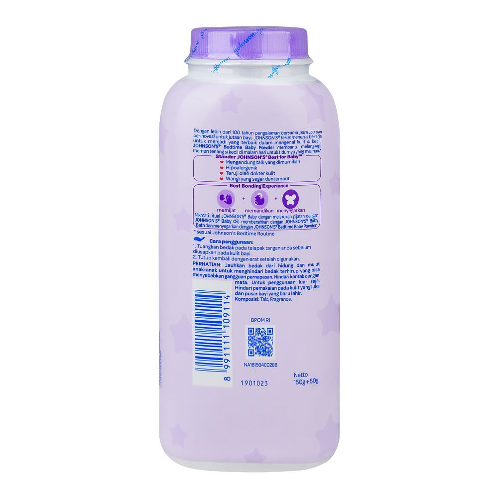 Purchase Johnson Baby Bedtime Powder, Indonesia, 200g Online at Best ...