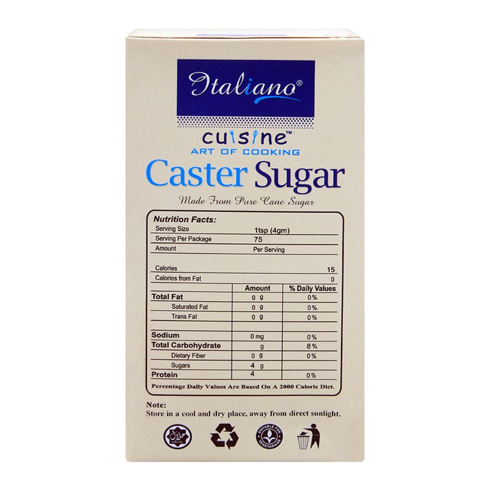 Buy Italiano Caster Sugar, 300g Online at Best Price in Pakistan ...