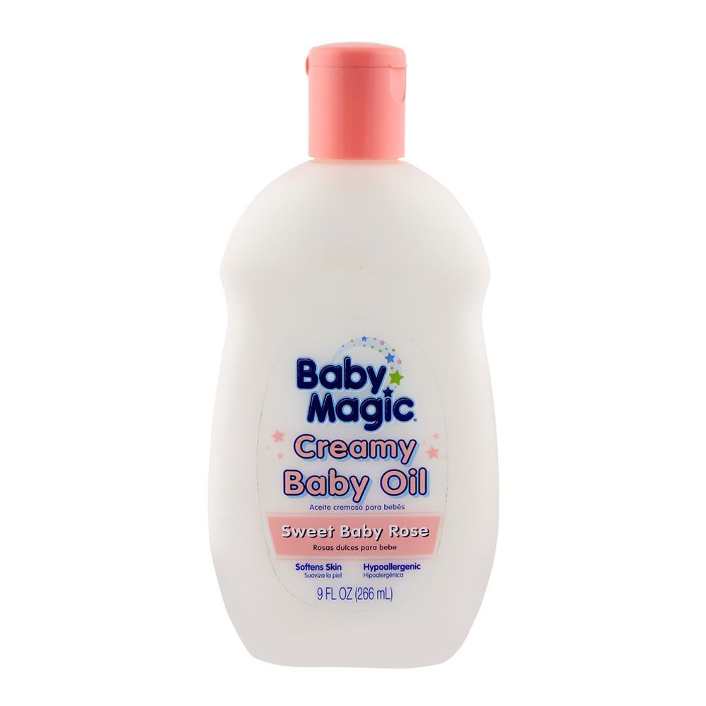Purchase Baby Magic Sweet Rose Creamy Baby Oil 266ml Online at Best ...