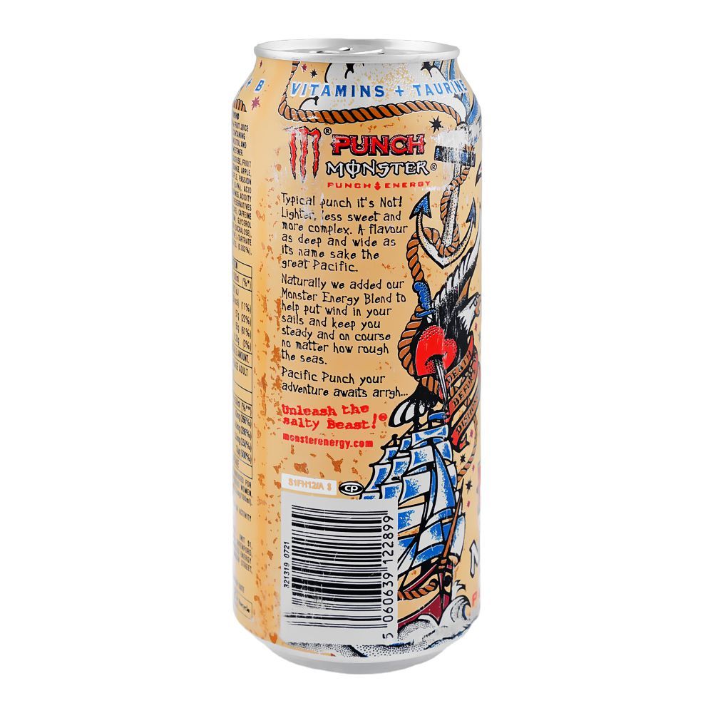 Monster Pacific Punch Energy Drink, 500ml