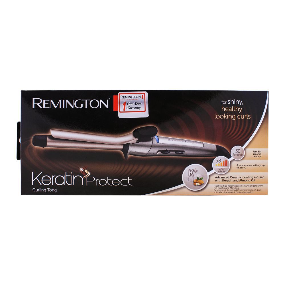 Editor's Choice Keratin Protect Remington Keratin Therapy Curling Wand ...