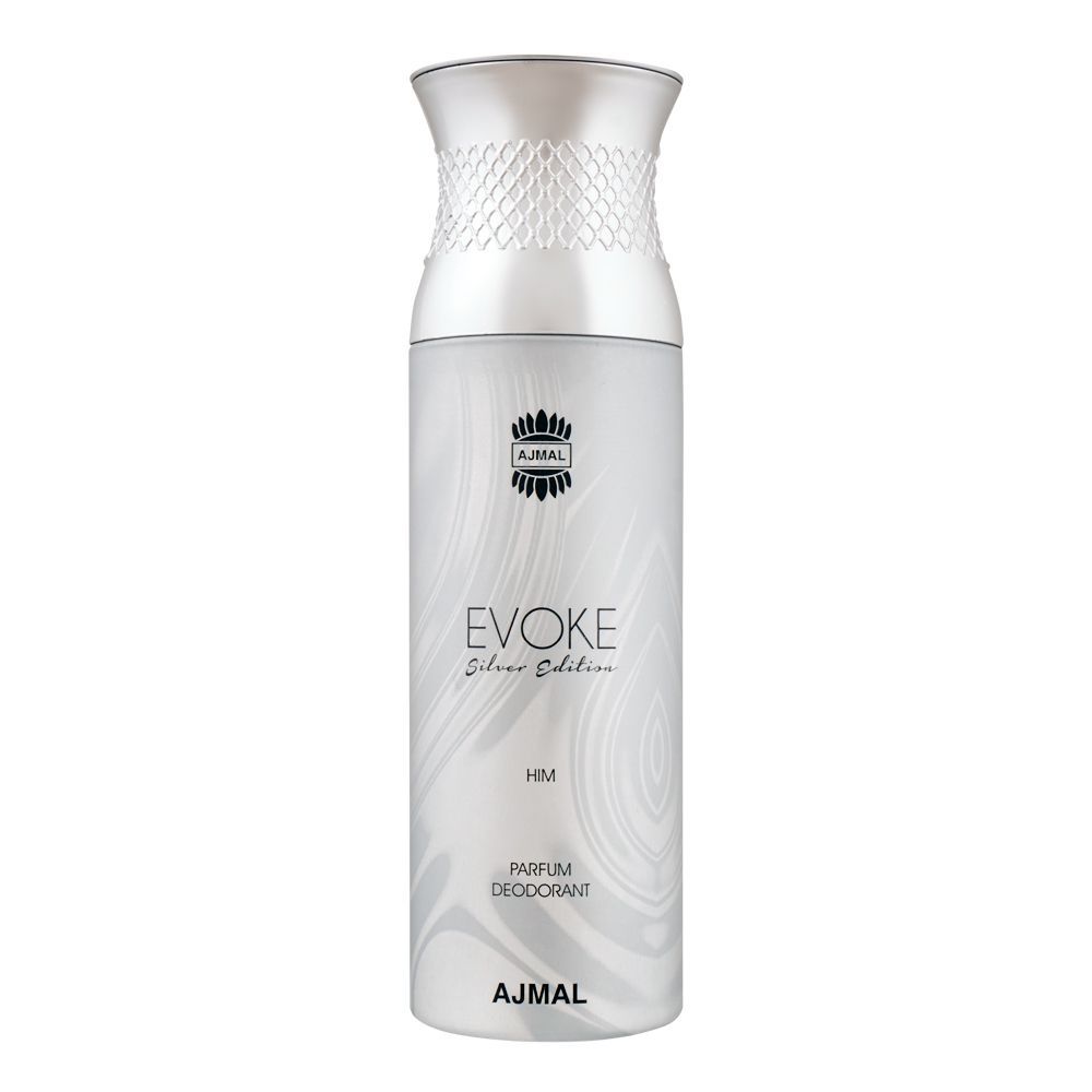 Buy Ajmal Evoke Silver Edition Him Deodorant, 200ml Online at Special ...
