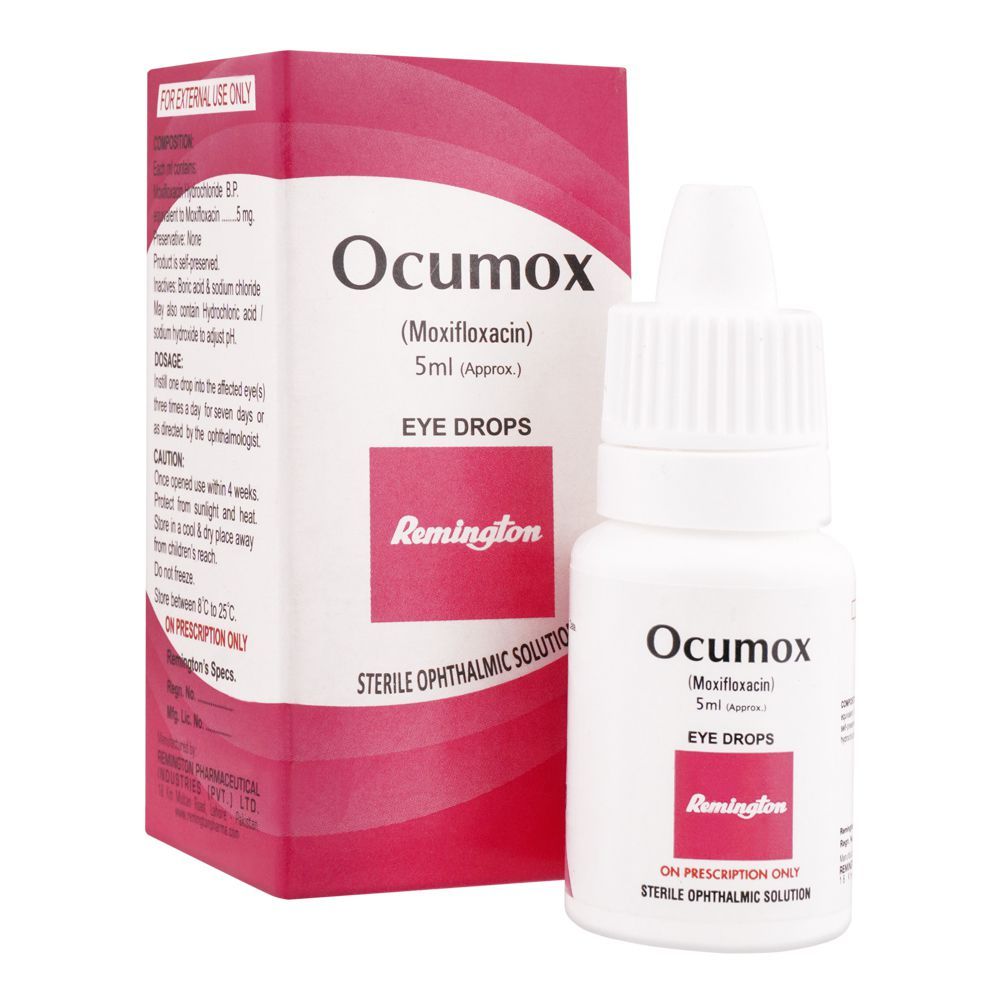 Order Remington Pharmaceuticals Ocumox Eye Drops, 5ml Online at Best ...