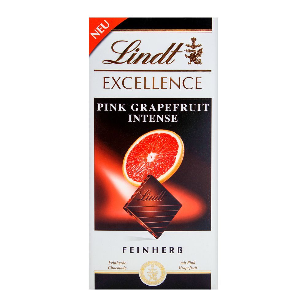 Purchase Lindt Excellence Pink Grapefruit Intense 100g Online at ...