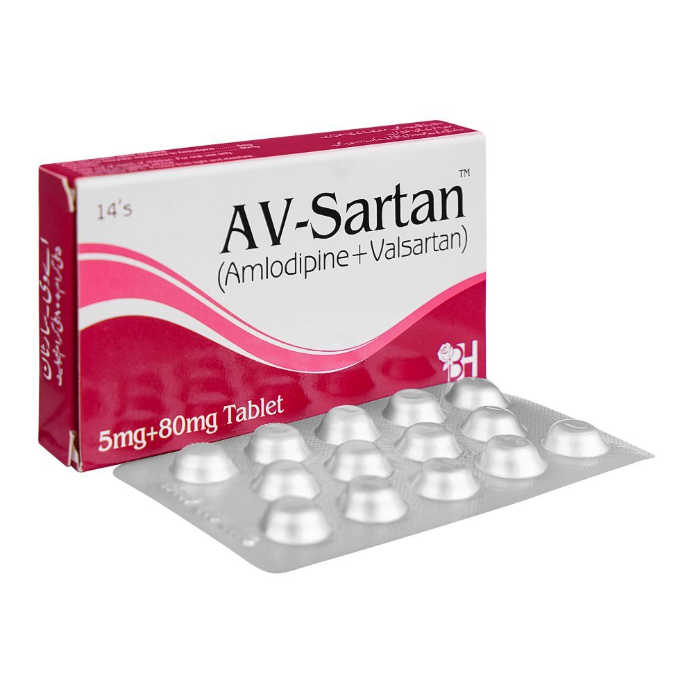 Purchase Av-Sartan Tablet, 5+80mg Online at Best Price in Pakistan ...