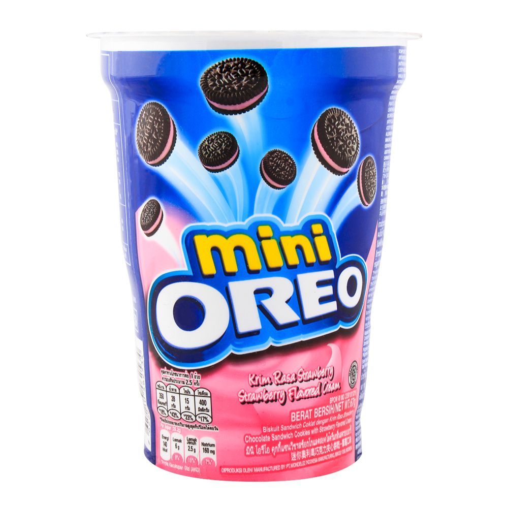 Purchase Oreo Mini Cup Strawberry 67gm Online at Best Price in Pakistan ...