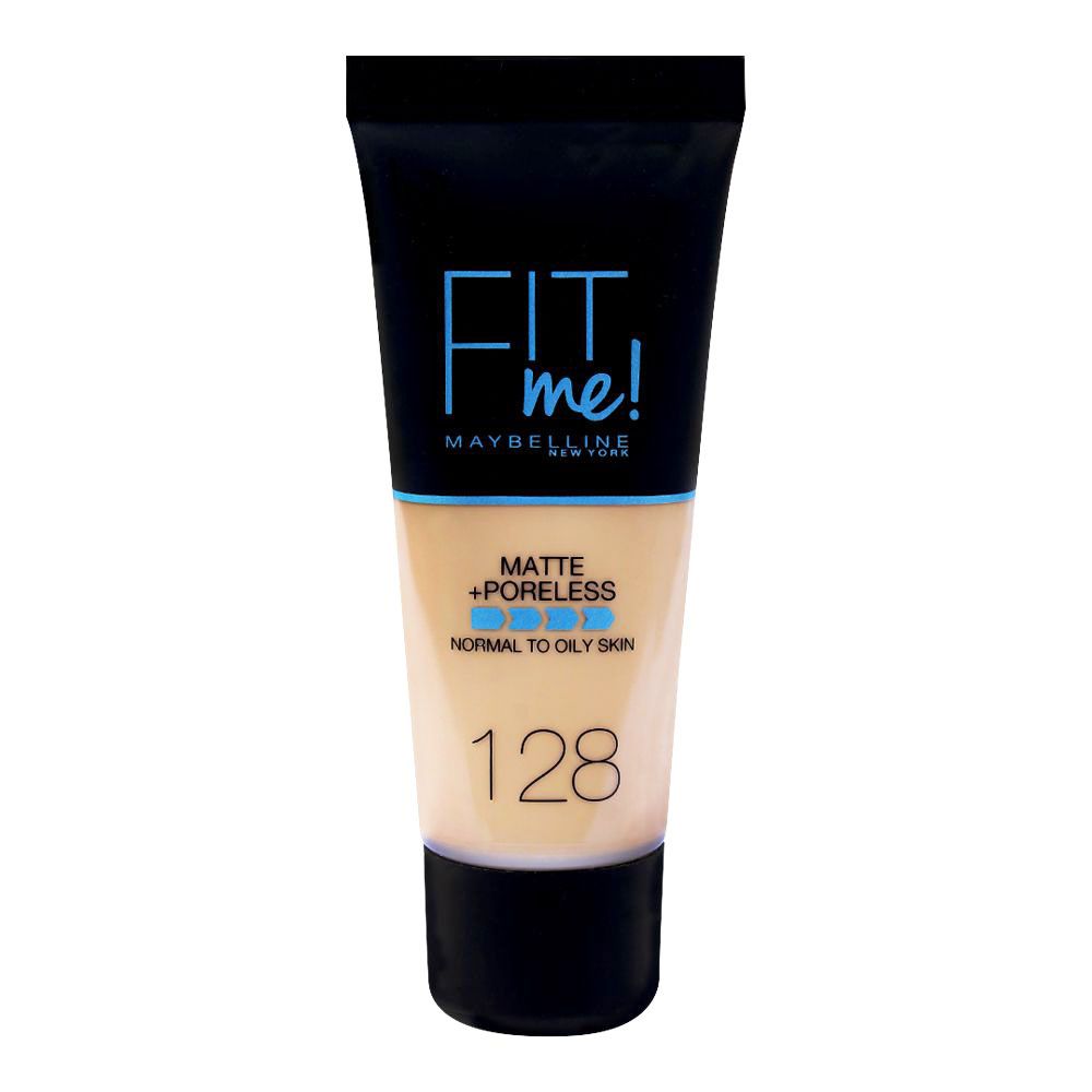 Buy Maybelline Fit Me Matte + Poreless Foundation, 128 Warm Nude ...