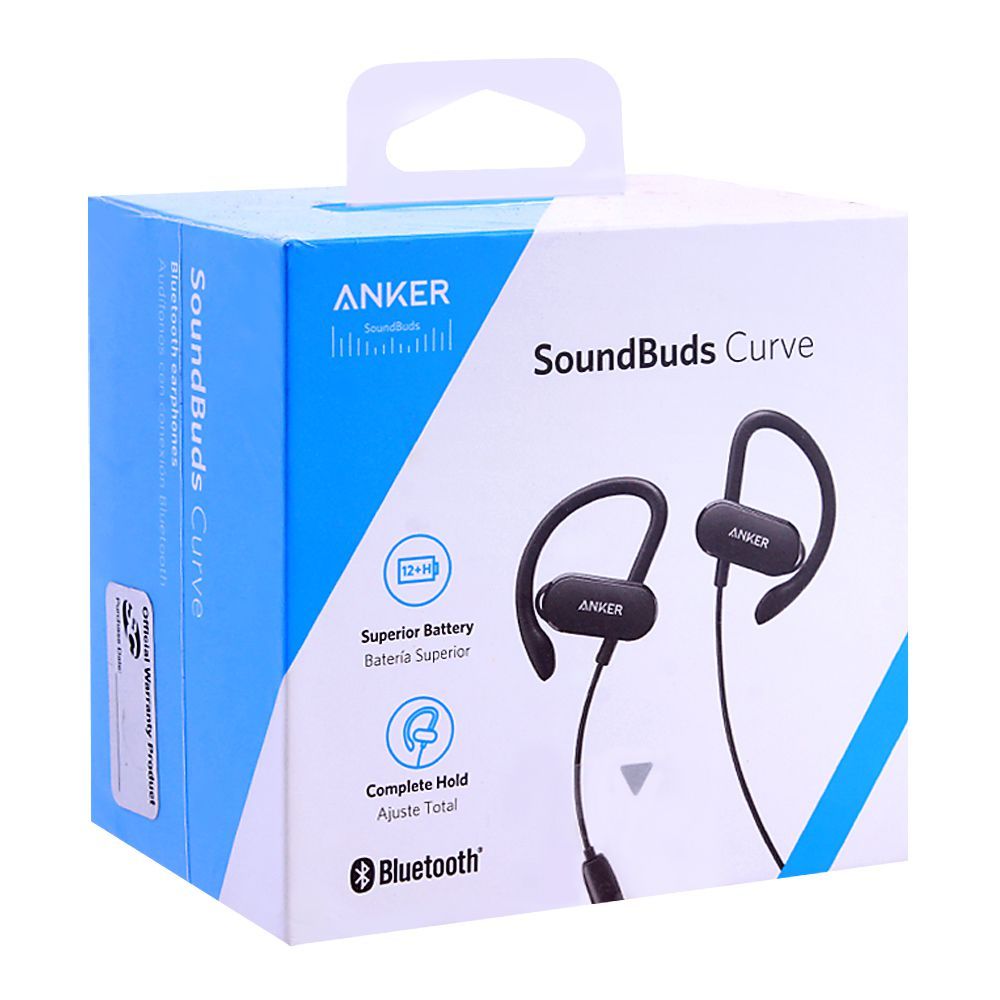 Purchase Anker Soundbuds Curve Wireless Earphones Black - A3263H11 ...
