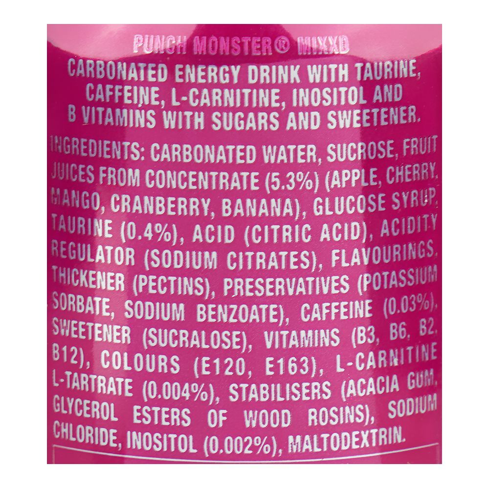 Monster Mixed Punch Energy Drink, 500ml