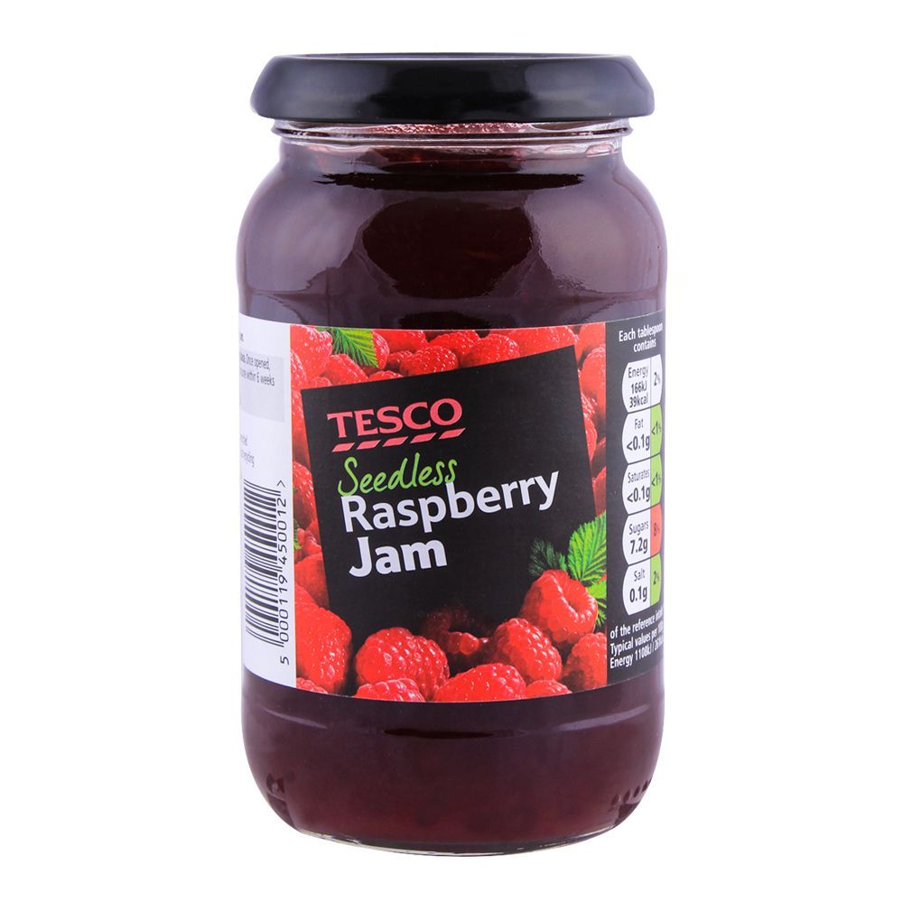 Order Tesco Seedless Raspberry Jam 454g Online at Best Price in ...