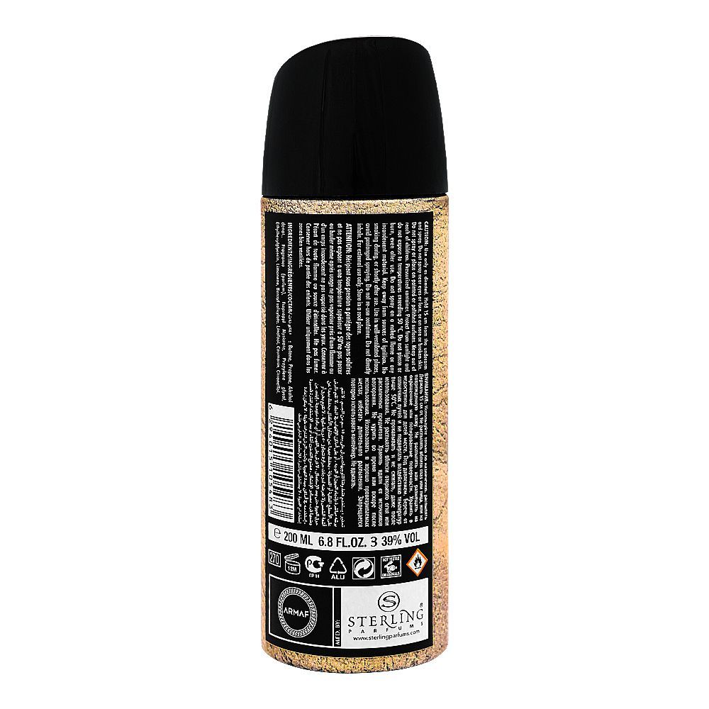 Buy Armaf Hunter Intense Body Spray, For Men, 200ml Online at Best ...