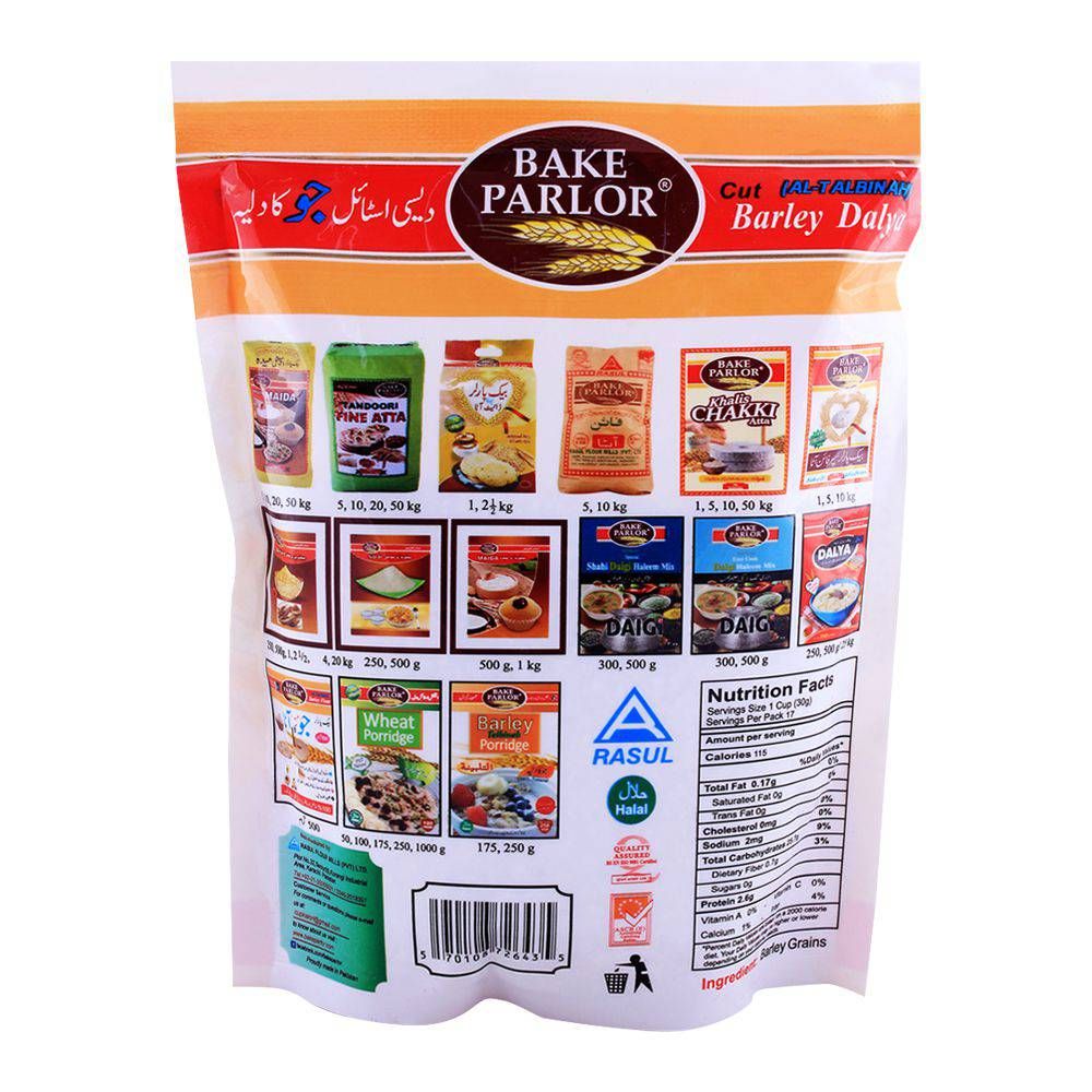 Buy Bake Parlor Jau Dalya (Barley Porridge) Pouch 250gm Online at Best ...