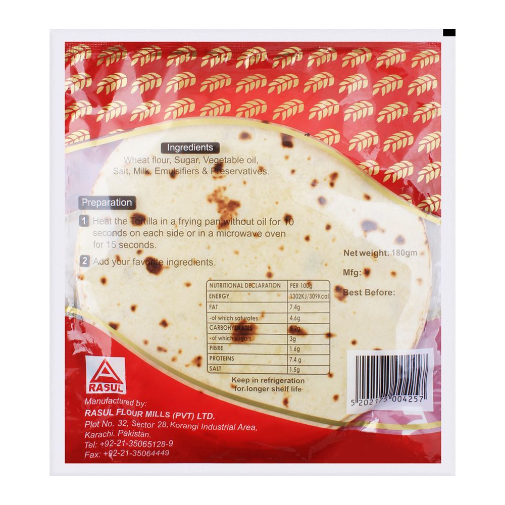 Purchase Bake Parlour Tortilla Big Wraps, 5 Pieces Online at Best Price ...