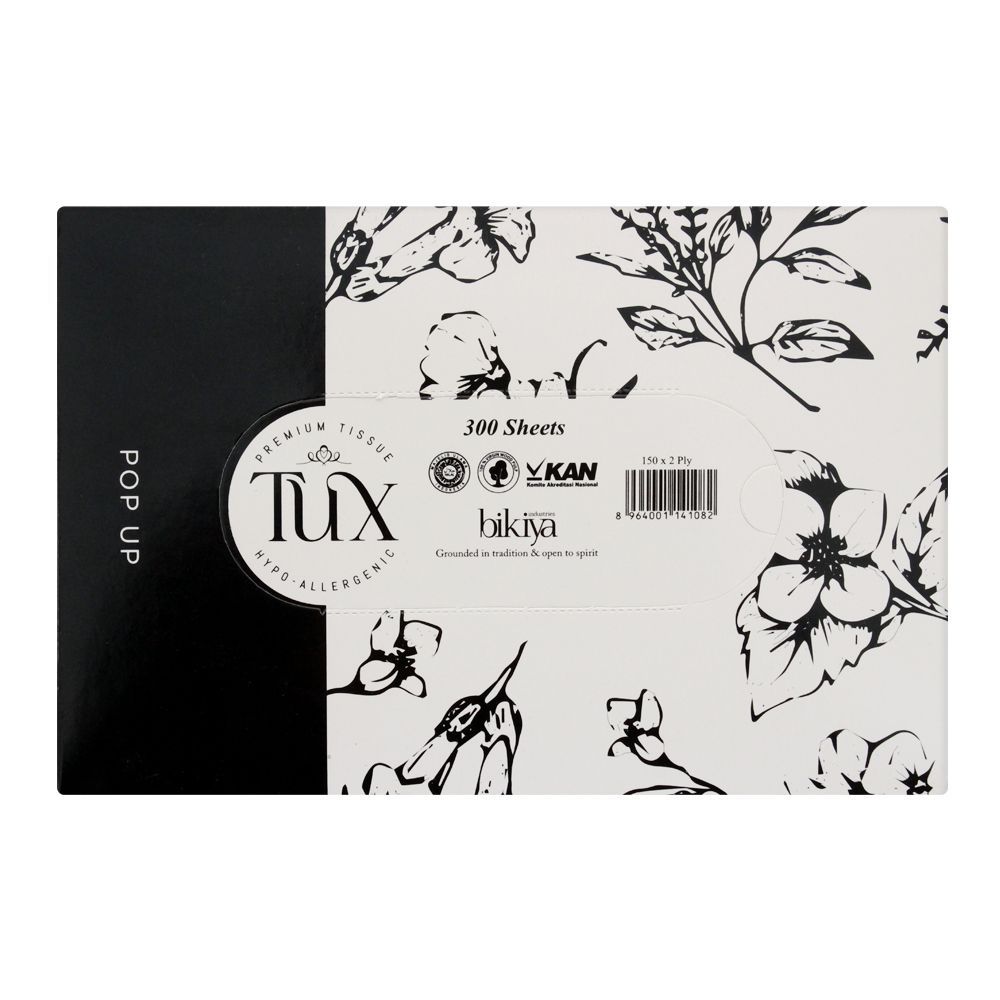 Buy Tux Popup Pop-Up Premium Tissues Box, 300 Sheets, 150x2ply Online ...