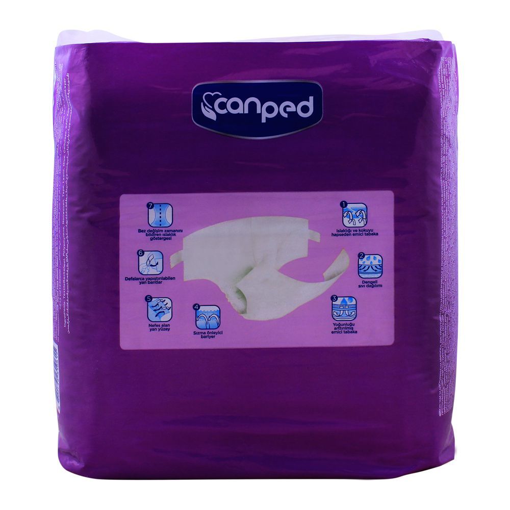 Purchase Canped Adult Diaper Extra Small, 40-70 cm, 25 KG+, 12-Pack ...