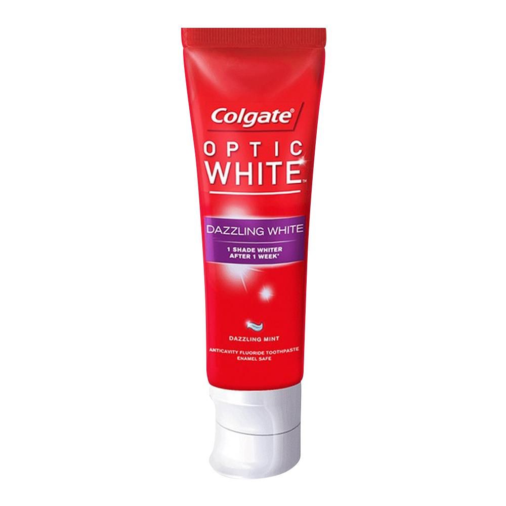 Buy Colgate Optic White Dazzling White Dazzling Mint Toothpaste 100g ...