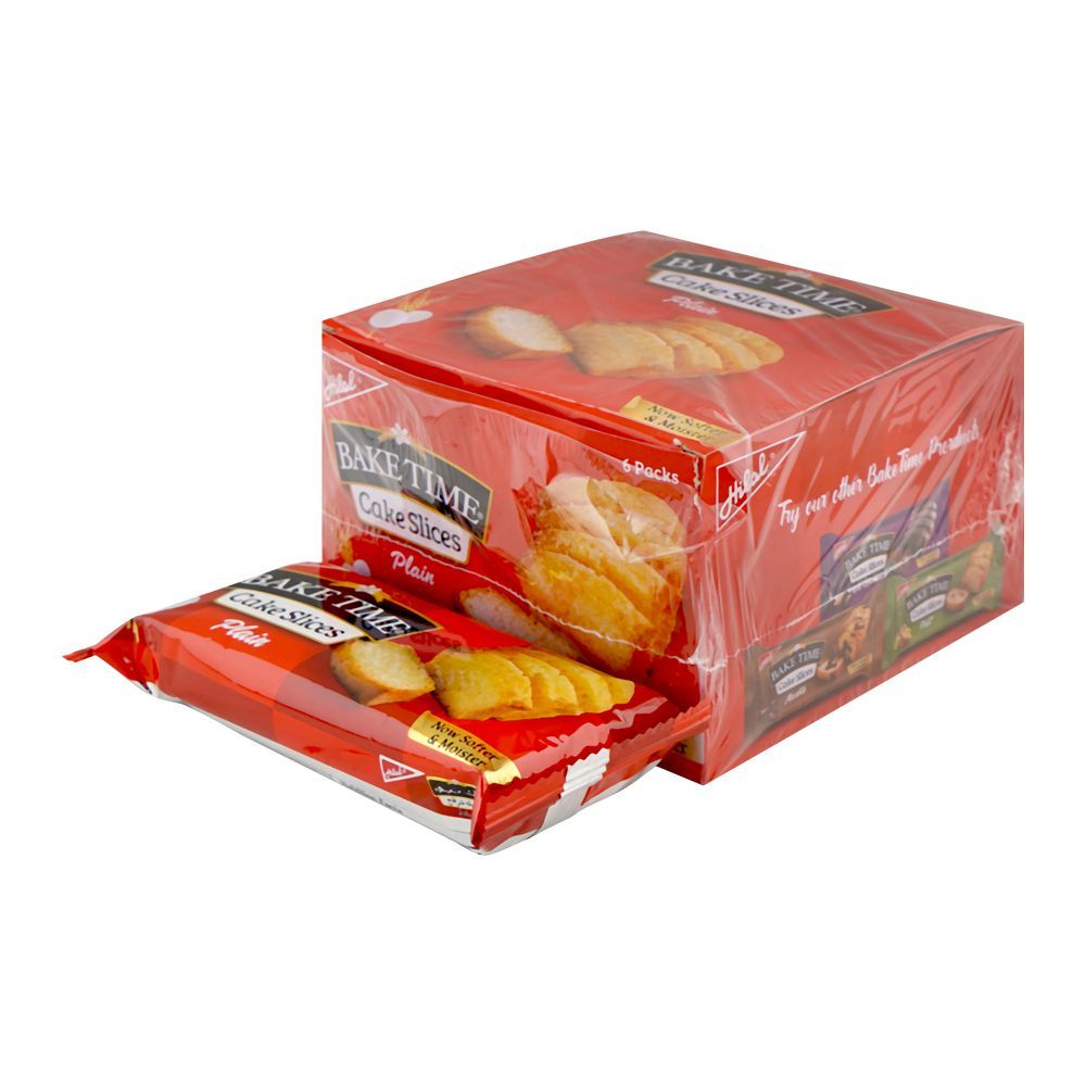 Hilal Bake Time Cake Slice Plain, 37g