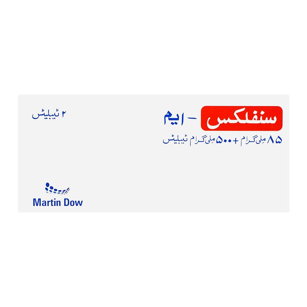 Purchase Martin Dow Synflex-M Tablet, 85mg + 500mg, 2-Pack Online at ...