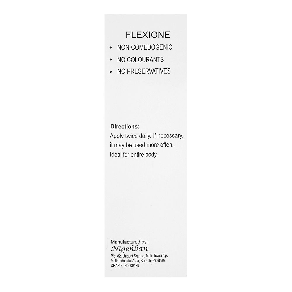 Flexione Hypoallergenic Moisturizing Lotion, Paraben free, Non Greasy ...