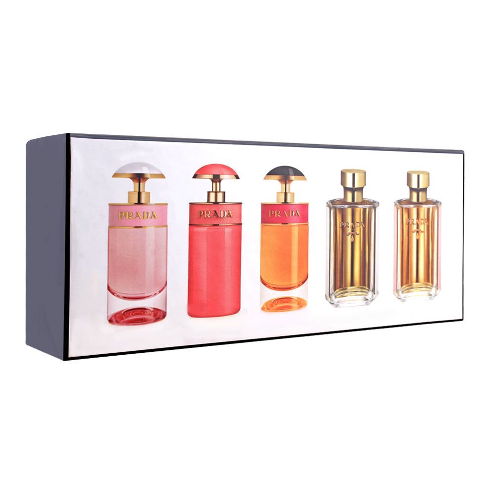 Buy Prada Milano Miniatures Perfume Set, For Women, Mini Perfumes, 5 ...