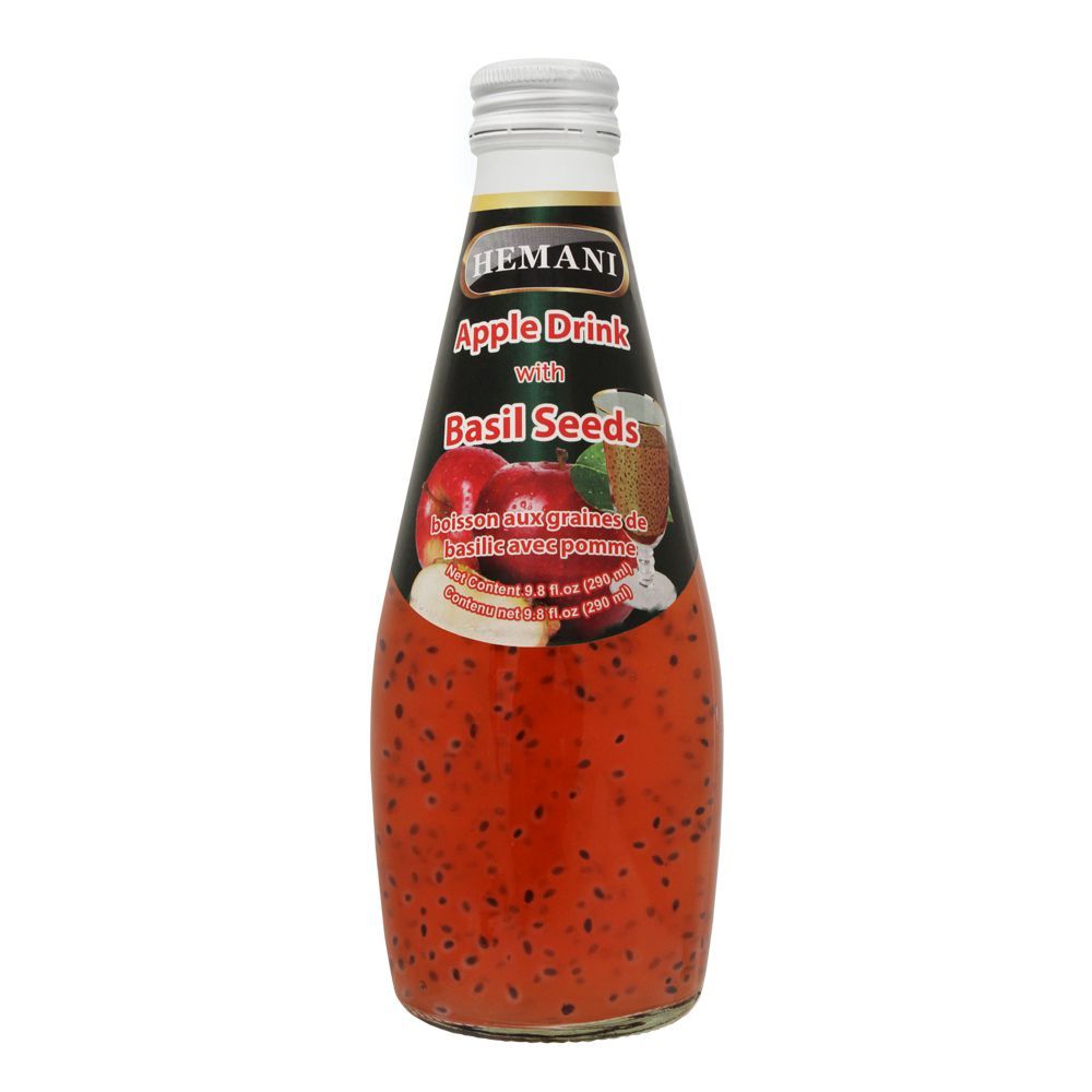 Order Hemani Apple Drink With Basil Seeds, 290ml Online at Special ...