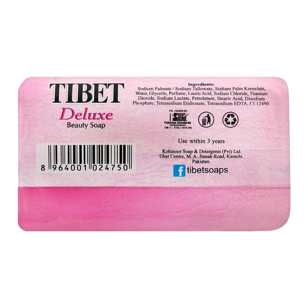 Purchase Tibet Deluxe Beauty Soap, Extra Creamy, Pink, 110g Online at ...