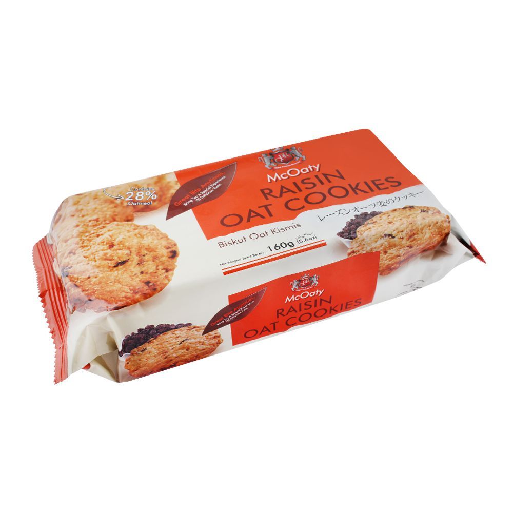 Order McOaty Raisin Oat Cookies, 160g Online at Best Price in Pakistan - Naheed.pk