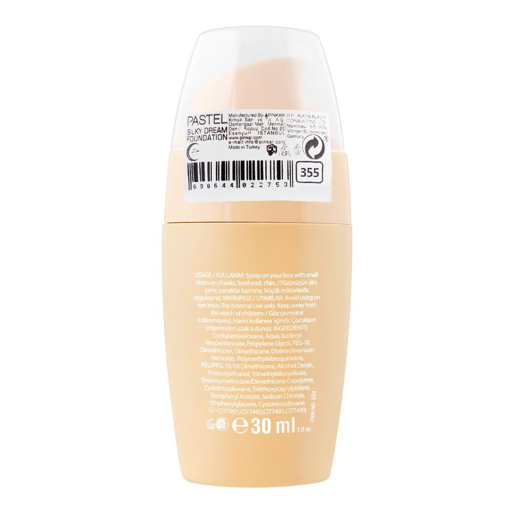 Purchase Pastel Silky Dream Foundation, 355 Online at Special Price in ...