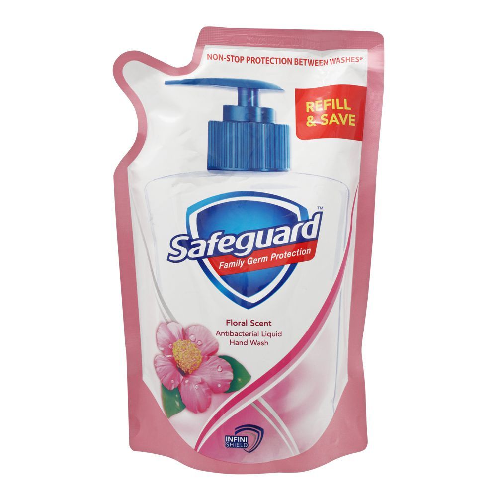 Order Safeguard Floral Scent Antibacterial Hand Wash Pouch Refill ...